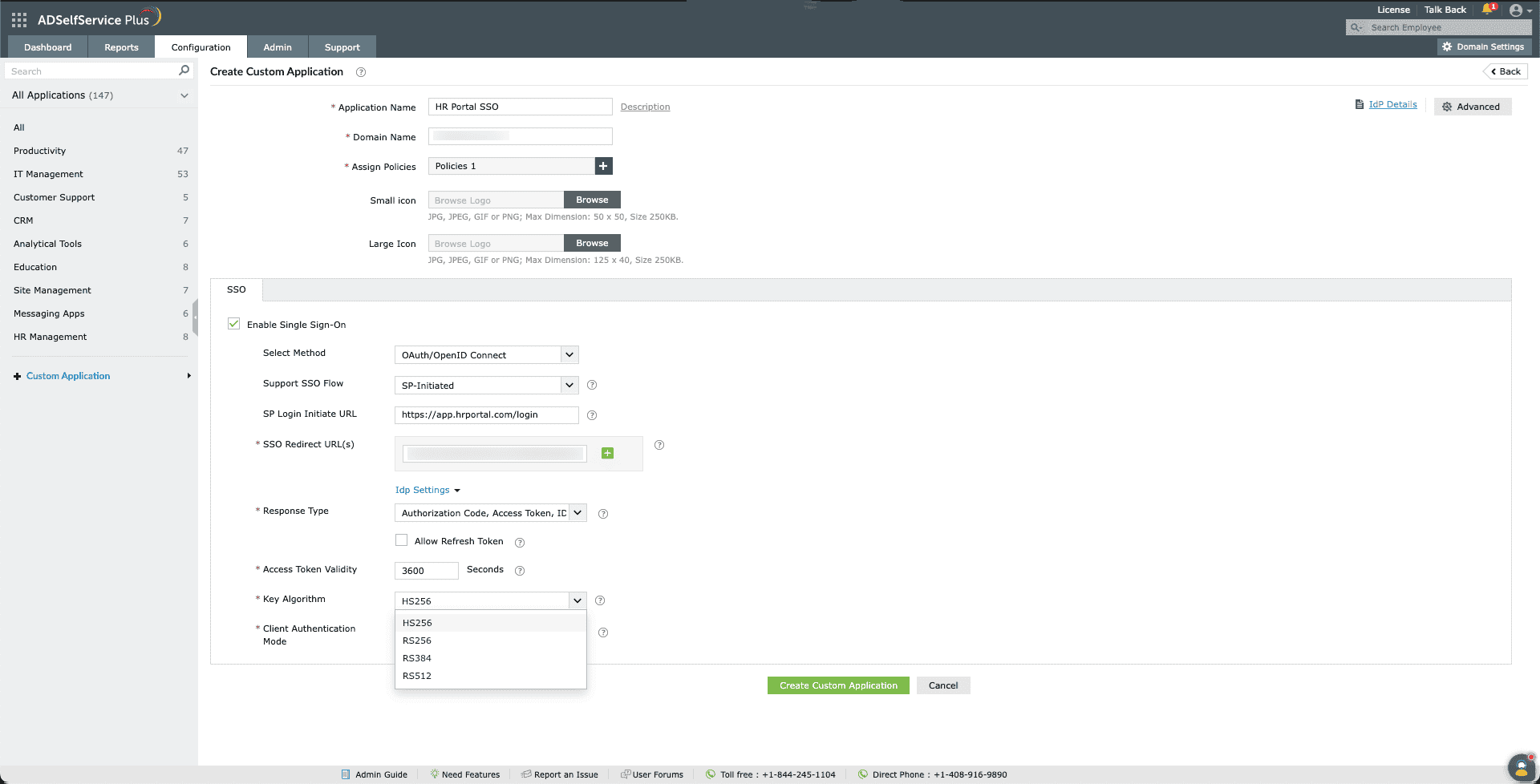 How To Configure Openid Connect Sso For Talentlms Manageengine Adself Service Plus